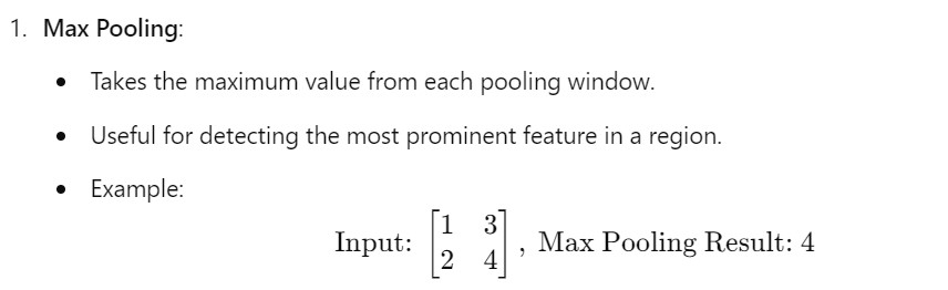 CNN – Pooling Layer In CNN – Praudyog